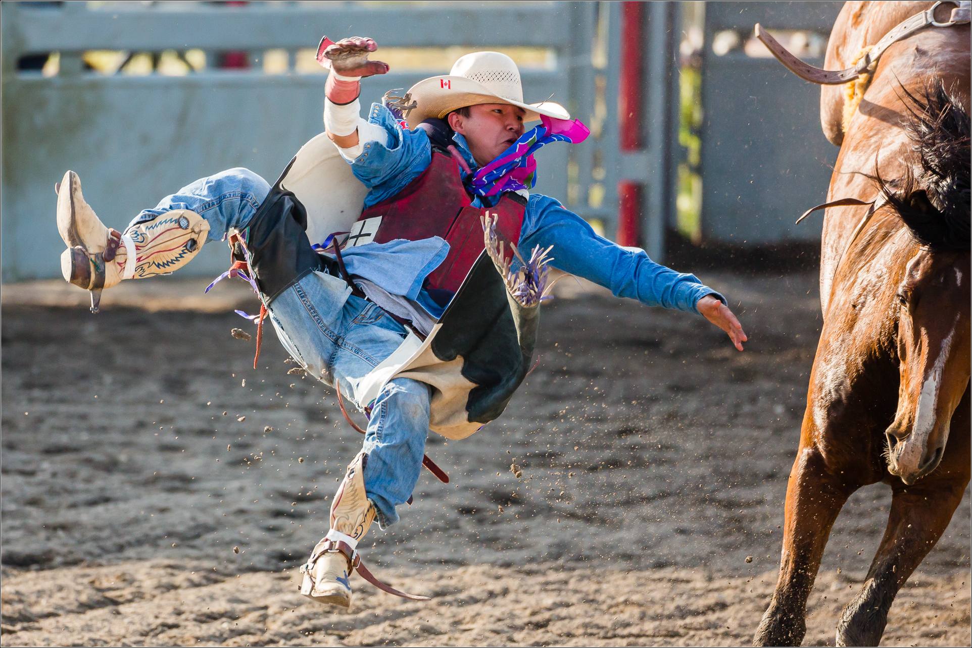 Flying at the Tsuu T’ina Rodeo | Christopher Martin Photography