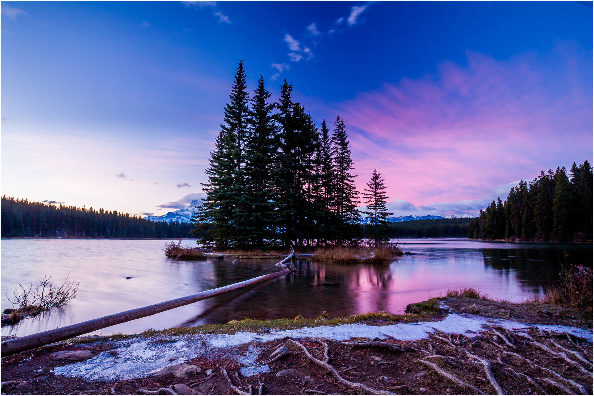 Dawn at Two Jack Lake in the Banff National Park | Christopher Martin ...